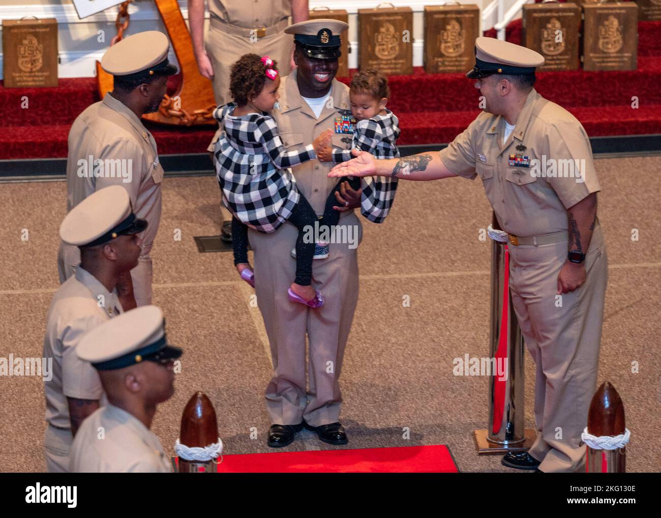 Naval Support Activity Mid-South and tenant commands pinned 40 new ...