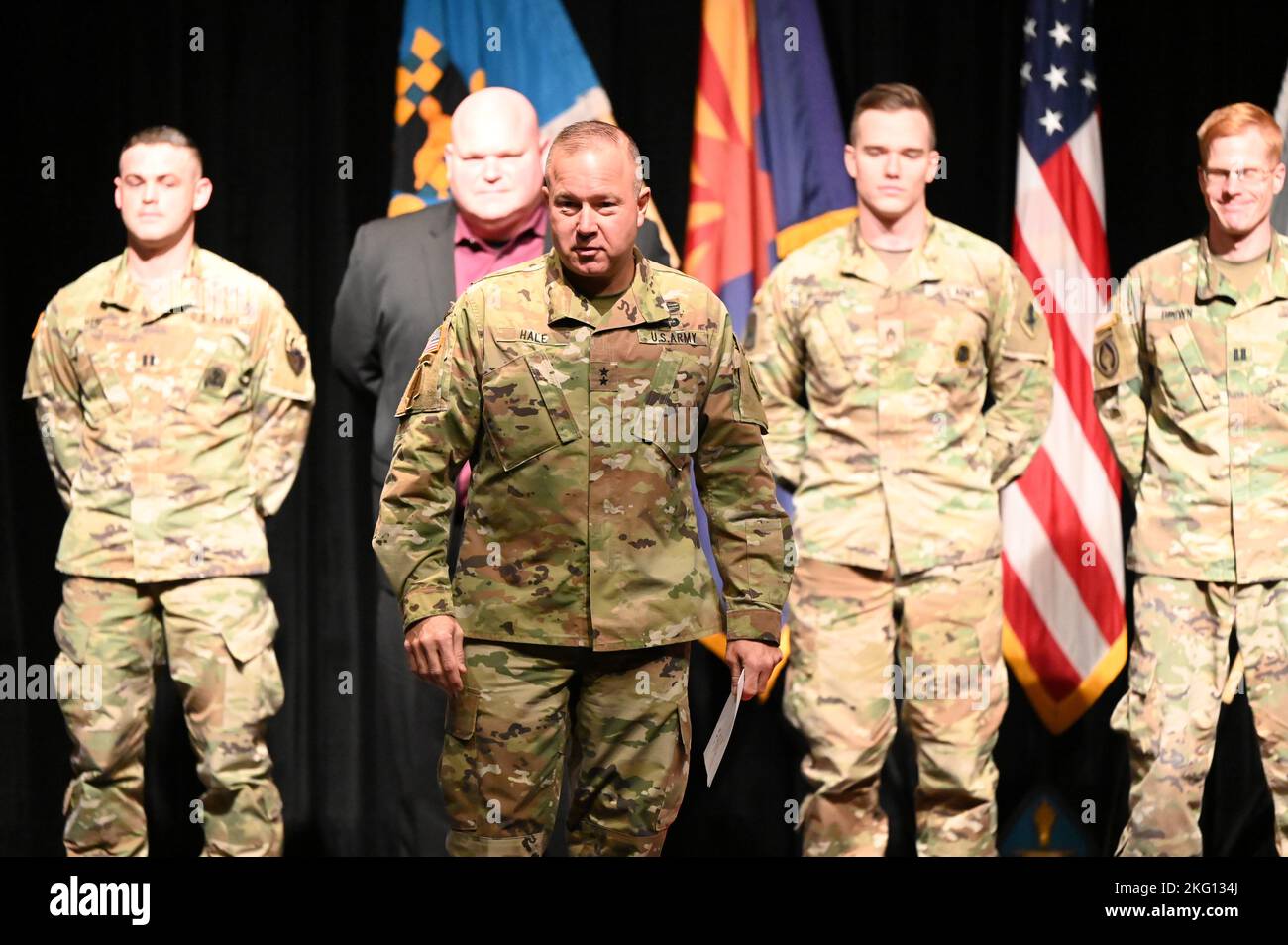 Maj. Gen. Anthony R. Hale, Fort Huachuca and USAICoE commanding general ...
