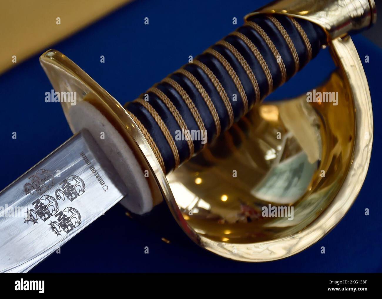 With the Navy CPO cutlass, from the age of sail to the present, at the ...