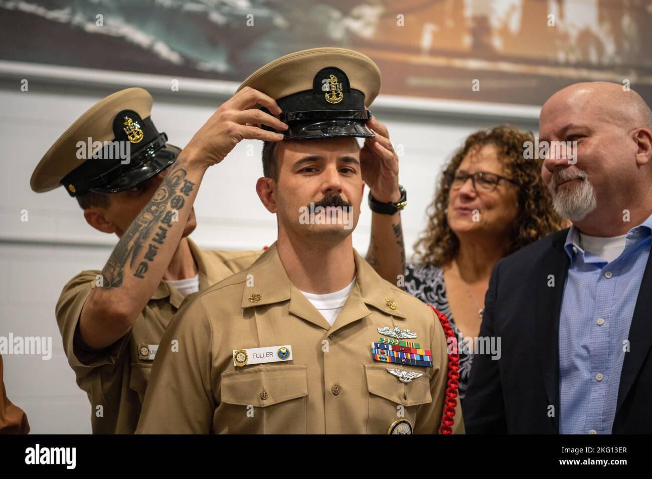 221021-N-LN782-1145 (Oct. 21, 2022) Chief Hull Maintenance Technician ...