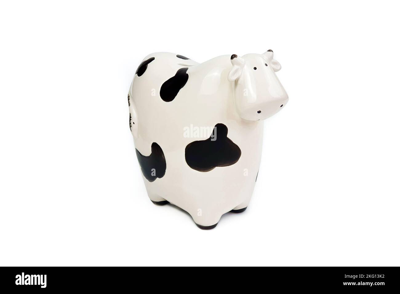 money box cow isolated on white background with clipping path Stock ...