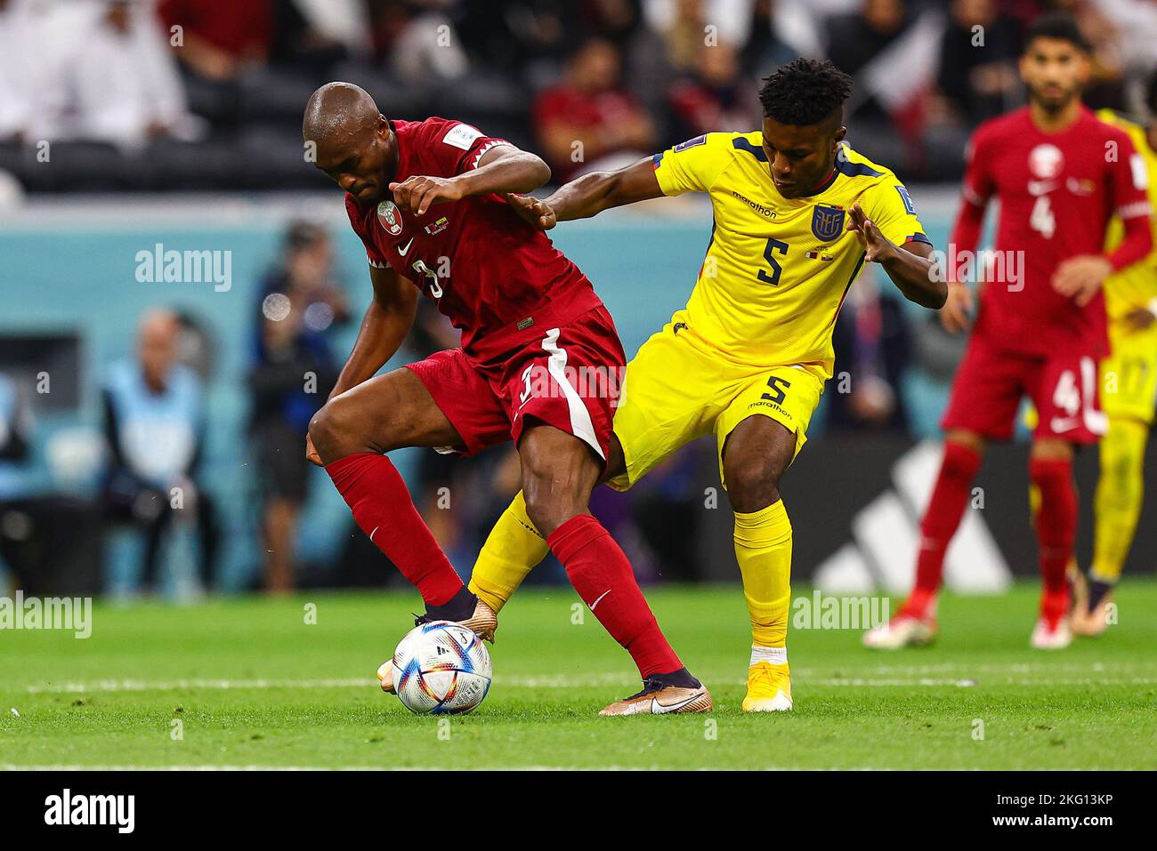 Abdullah Madu, Cifuentes Jose during the FIFA World Cup Qatar 2022 ...