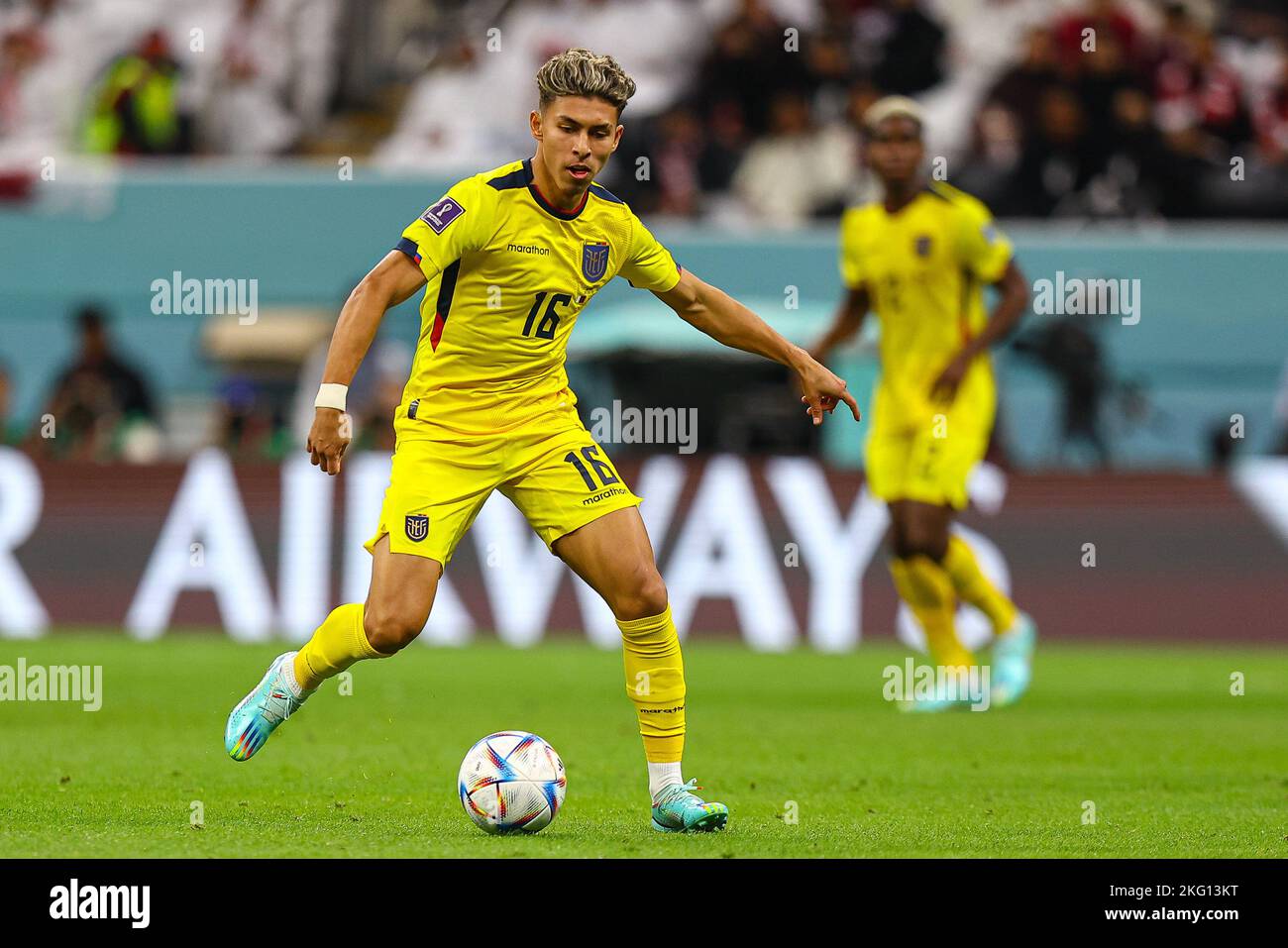 Sarmiento Jeremy during the FIFA World Cup Qatar 2022 Group A match ...