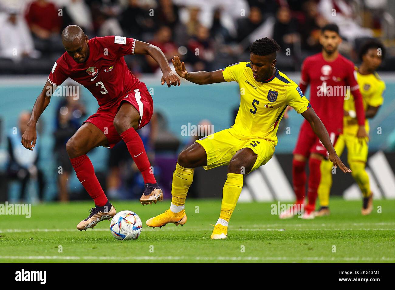 Abdullah Madu, Cifuentes Jose during the FIFA World Cup Qatar 2022 ...