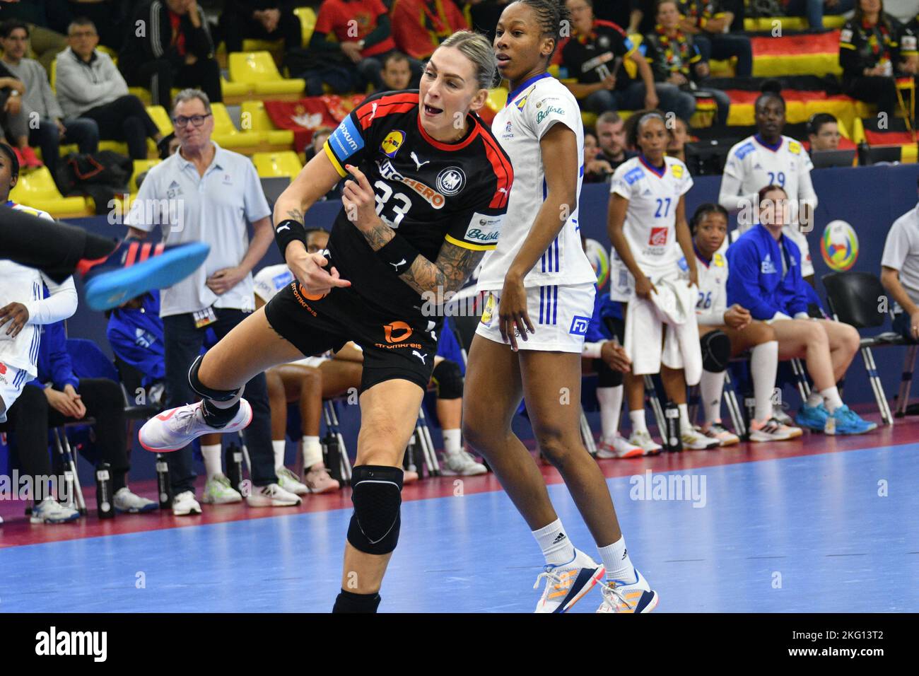 The Women's handball European Championship Main Group match between ...