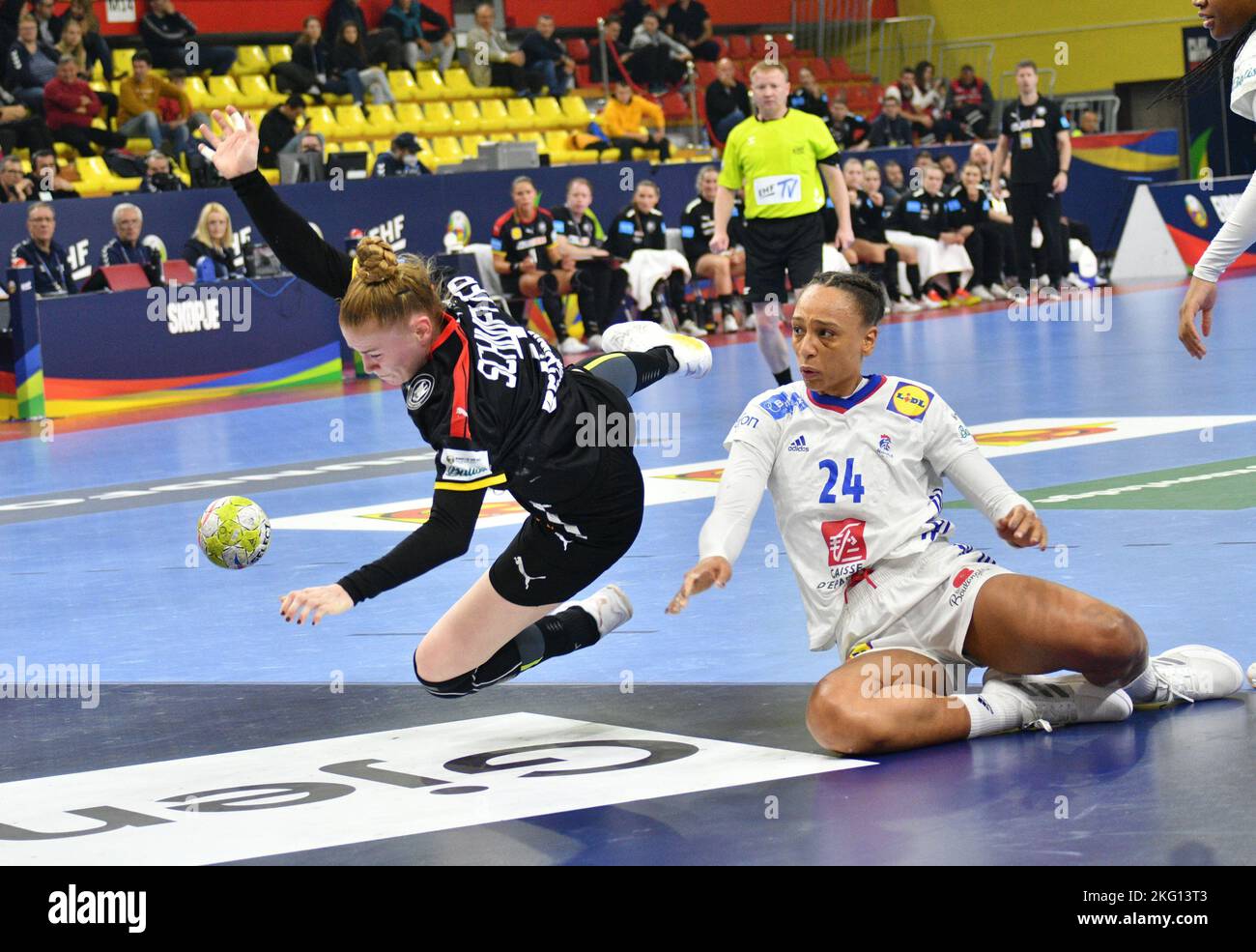 The Women's handball European Championship Main Group match between ...