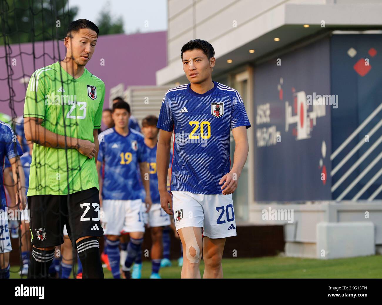Doha, Qatar. 19th Nov, 2022. Shuto machino, Schmidt Daniel (JPN ...