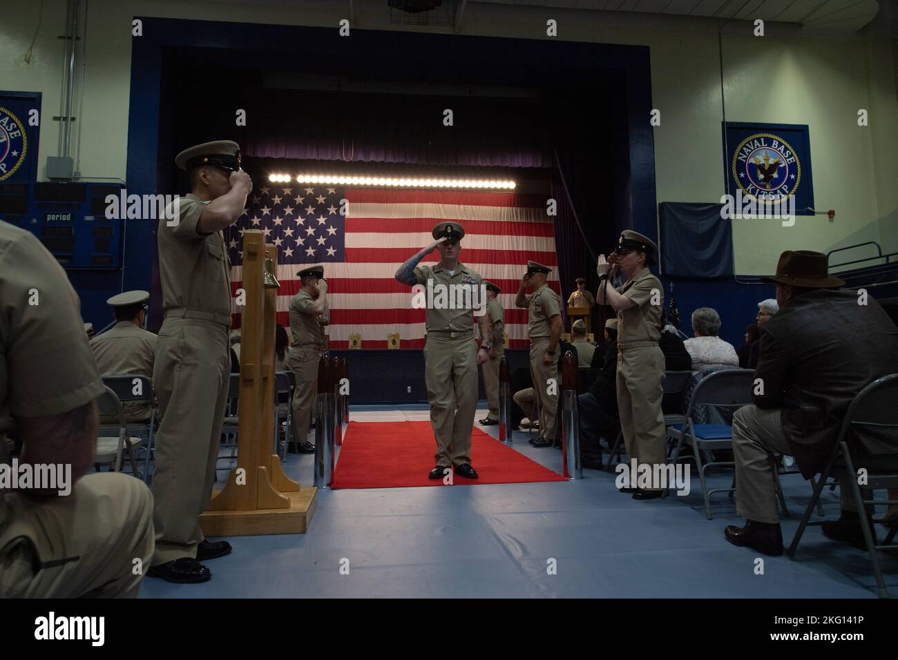Chief petty officers pinning ceremony hi-res stock photography and ...