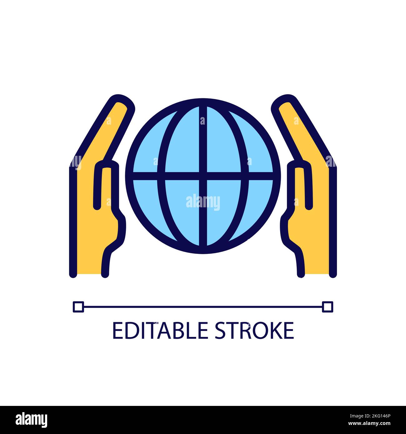 Network communication pixel perfect RGB color icon Stock Vector Image ...