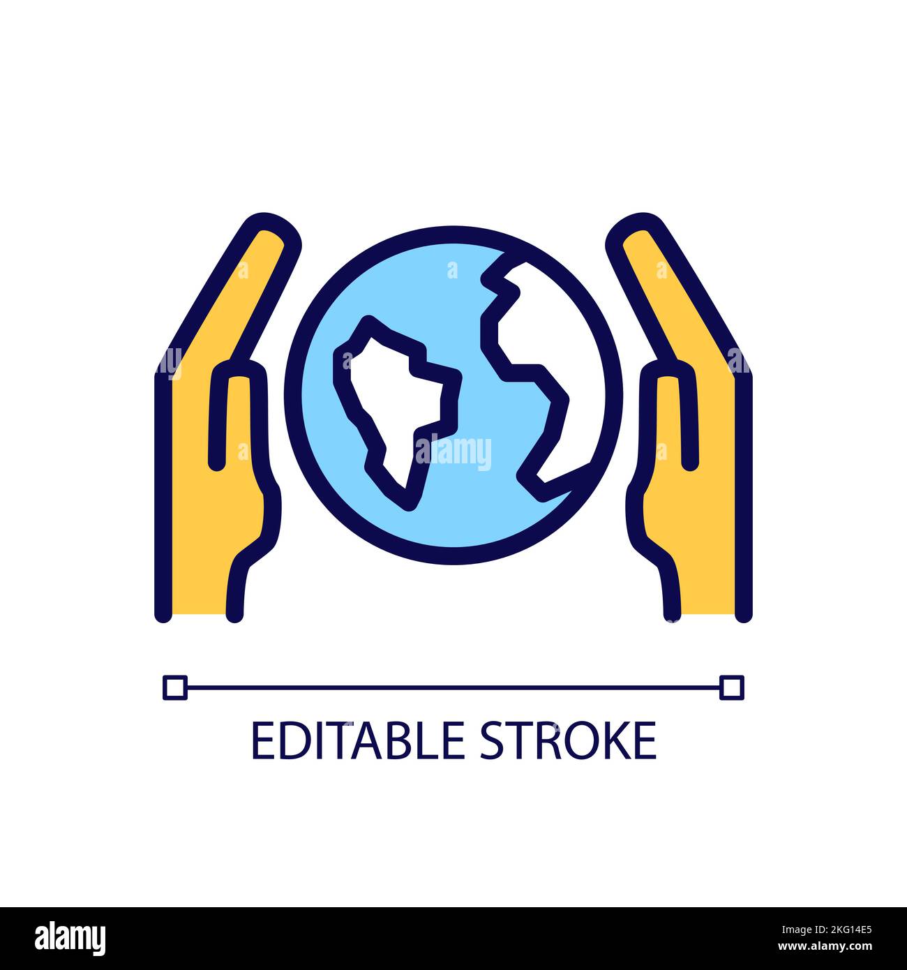 World conservation society Stock Vector Images - Alamy