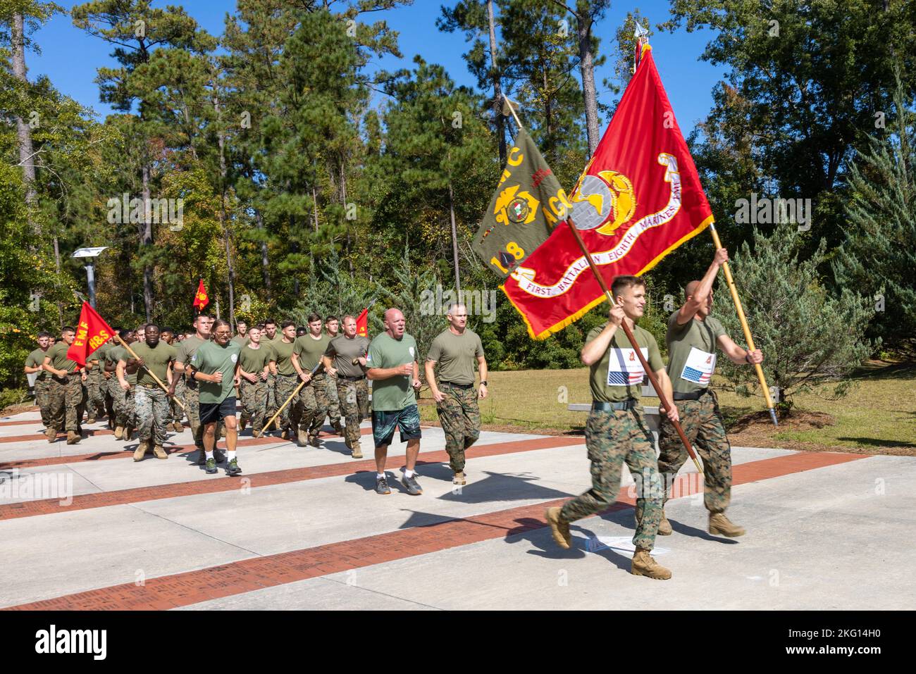U.S. Marines with 1st Battalion, 8th Marine Regiment, 2d Marine ...