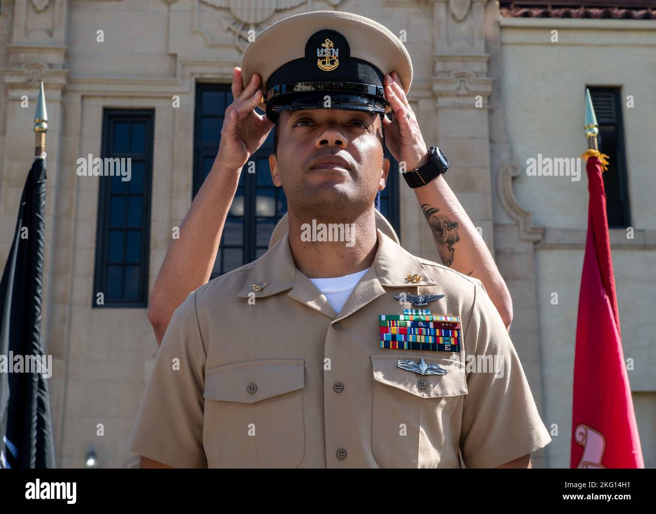 221021-N-VW723-1292 NORTH ISLAND (October 21, 2022) Chief Yeoman Wesley ...