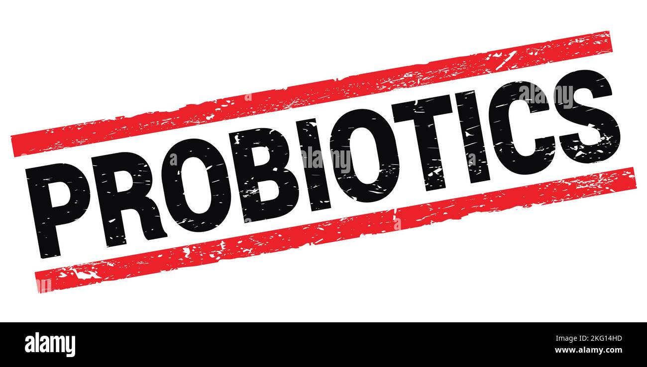 Probiotics stamp hi-res stock photography and images - Alamy