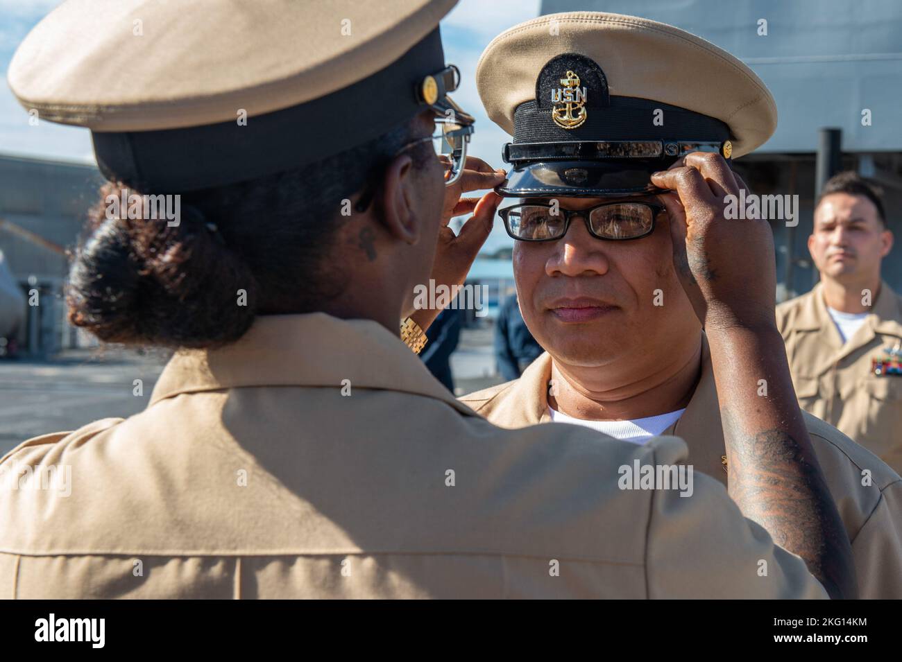 YOKOSUKA, Japan (Oct. 21, 2022) – Chief Logistics Specialist Ramil ...