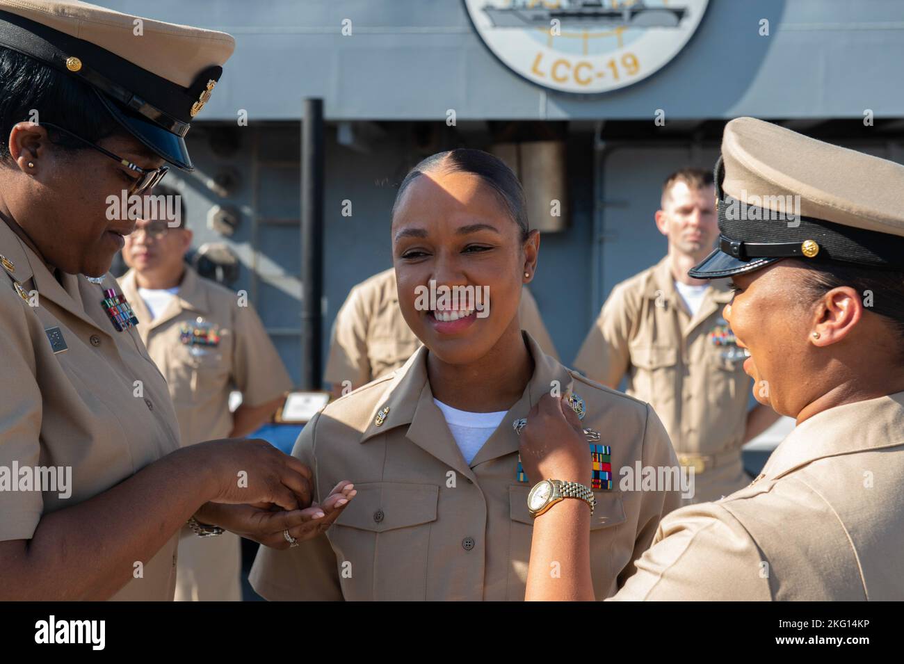 YOKOSUKA, Japan (Oct. 21, 2022) – Chief Legalman Luisa Rosado De Los ...