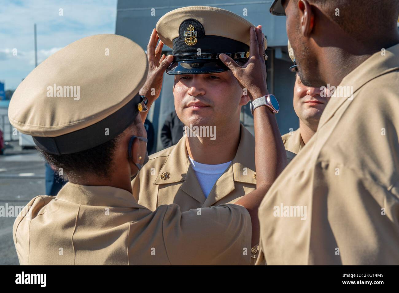 YOKOSUKA, Japan (Oct. 21, 2022) – Chief Operations Specialist Stephen ...