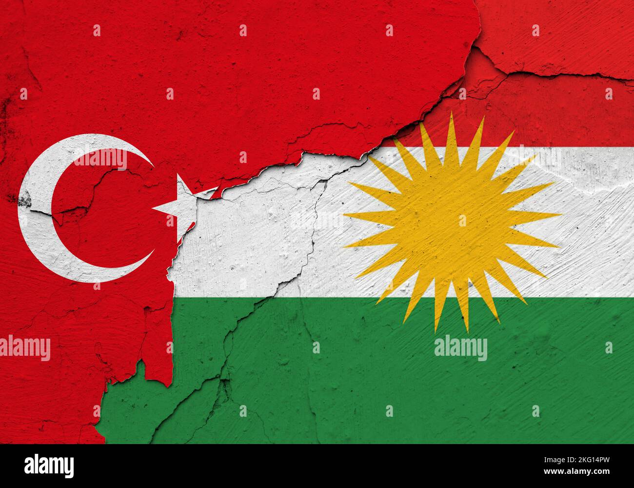Kurdistan border hi-res stock photography and images - Alamy