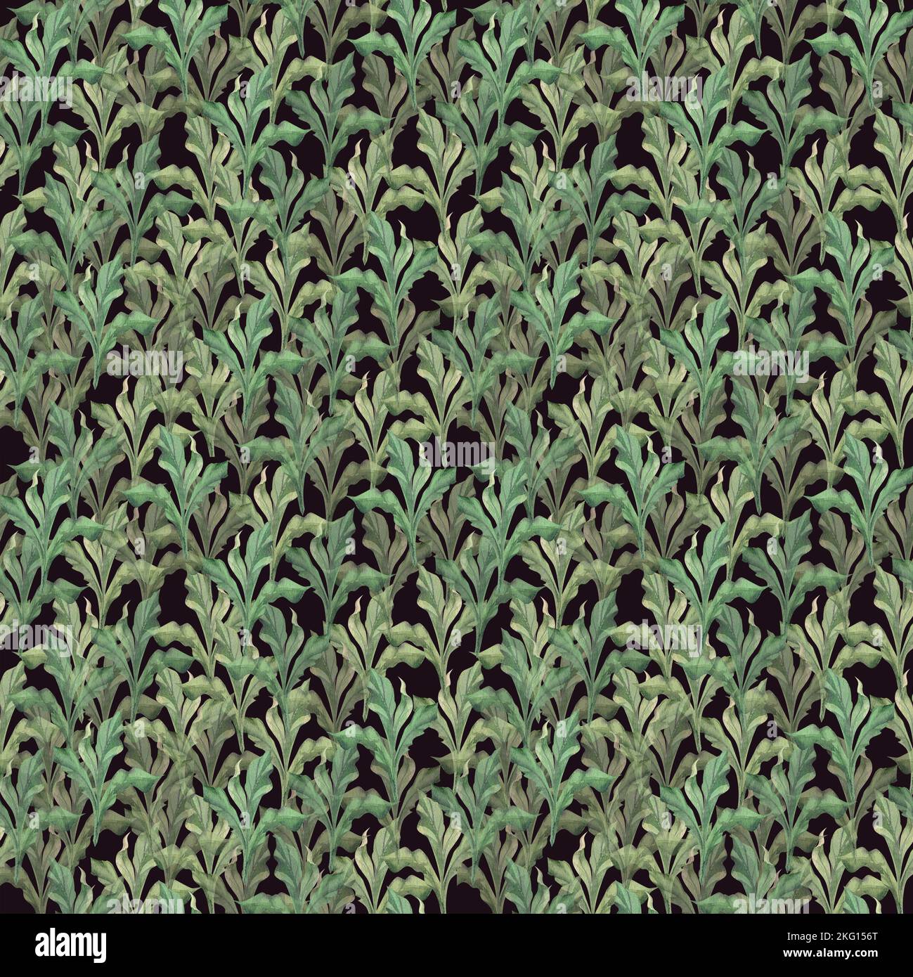 Watercolor seamless pattern with hand drawn delicate pink peony flowers ...