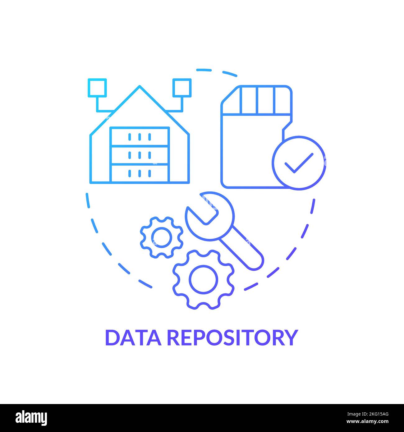 Data repository blue gradient concept icon Stock Vector Image & Art - Alamy Data repository blue gradient concept icon Stock Vector Image & Art - Alamy