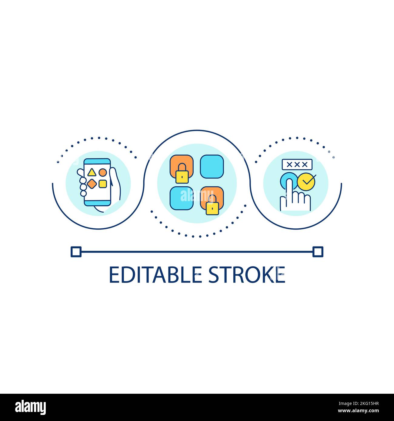 Complex password Stock Vector Images - Alamy