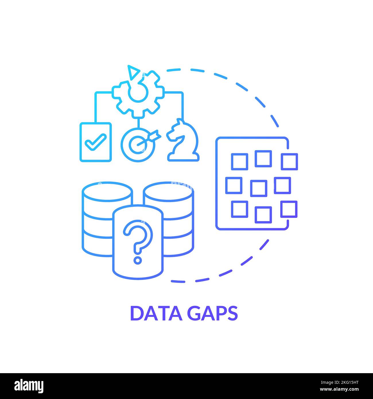 Data gaps blue gradient concept icon Stock Vector Image & Art - Alamy Data gaps blue gradient concept icon Stock Vector Image & Art - Alamy
