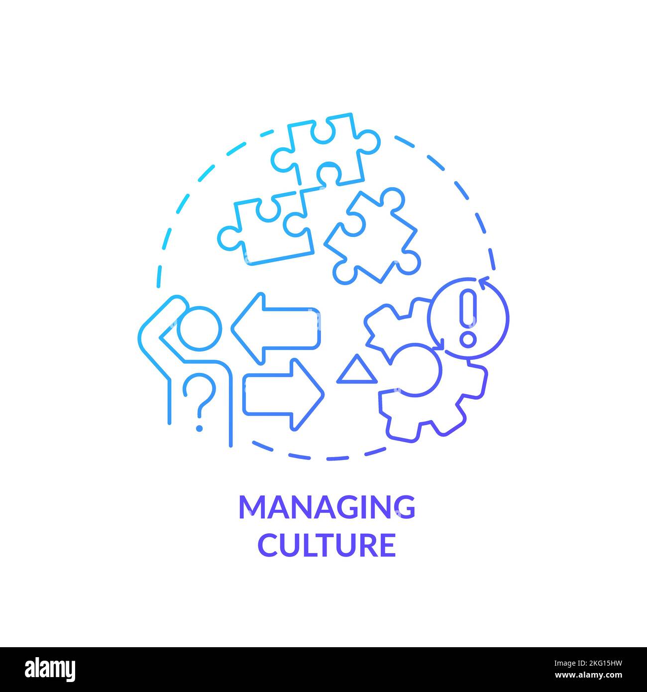 Managing culture blue gradient concept icon Stock Vector Image & Art ... Managing culture blue gradient concept icon Stock Vector Image & Art ...