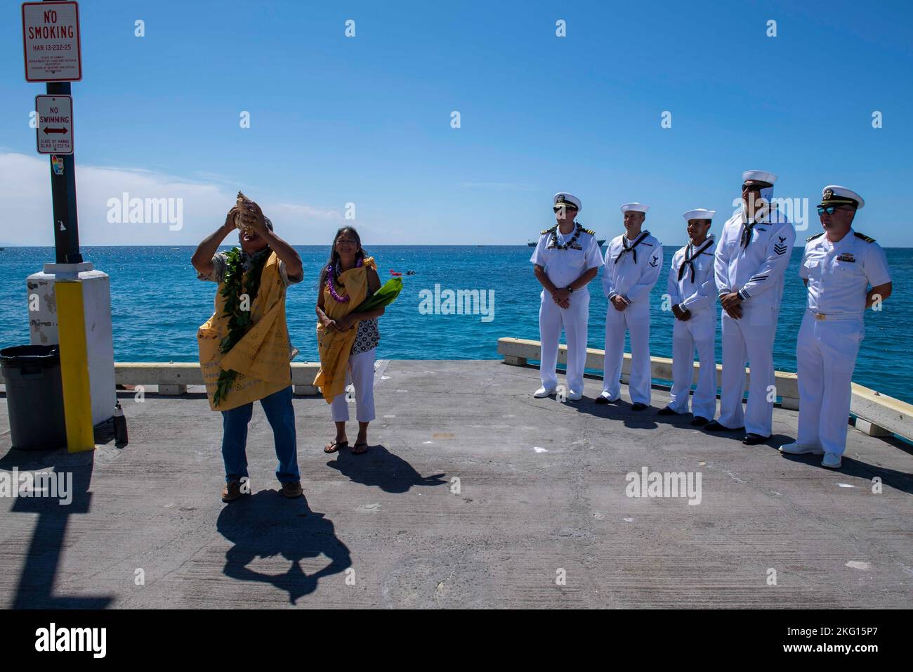 221021-N-OA516-1177 KAILUA-KONA, HAWAII (Oct. 21, 2022) – Daniel Akaka ...