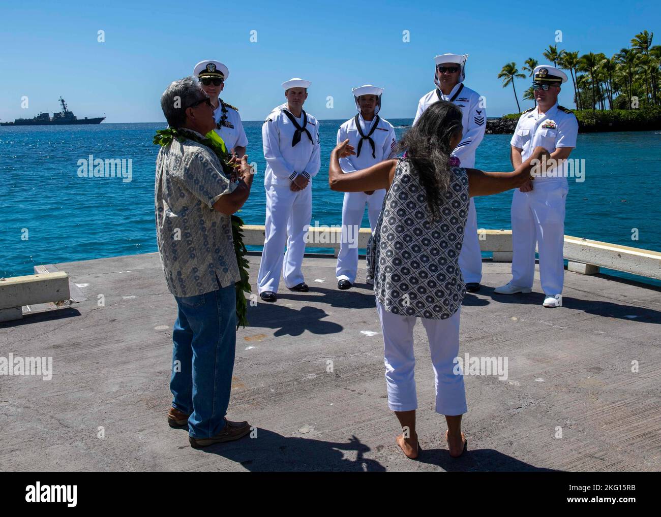 221021-N-OA516-1288 KAILUA-KONA, HAWAII (Oct. 21, 2022) – Daniel Akaka ...