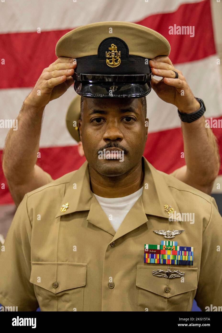 221022-N-MW880-1169 ADRIATIC SEA (Oct. 22, 2022) Chief Yeoman Calvin ...