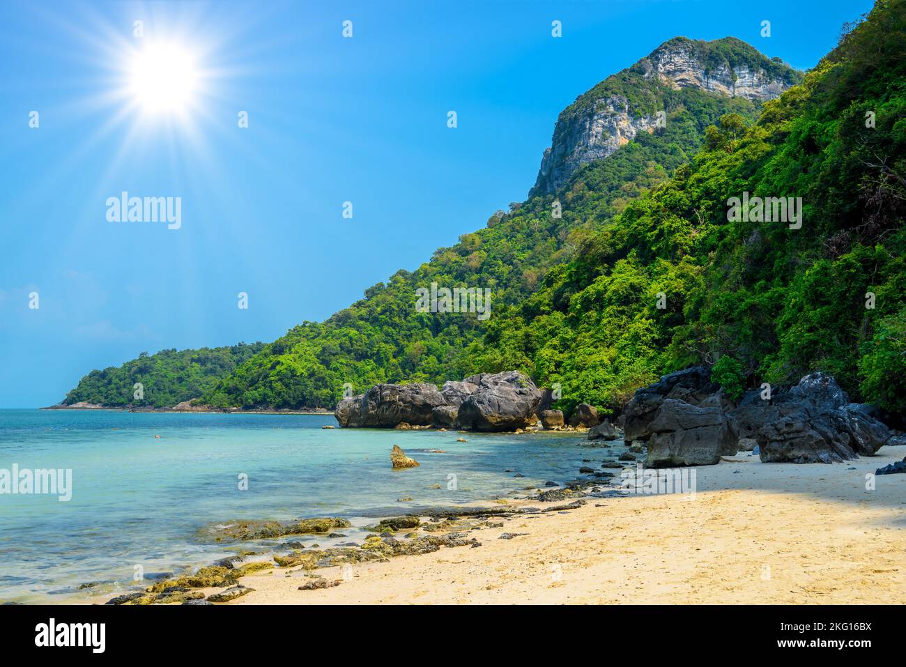 Koh Phaluai, Mu Ko Ang Thong National Park, Gulf of Thailand, Siam ...