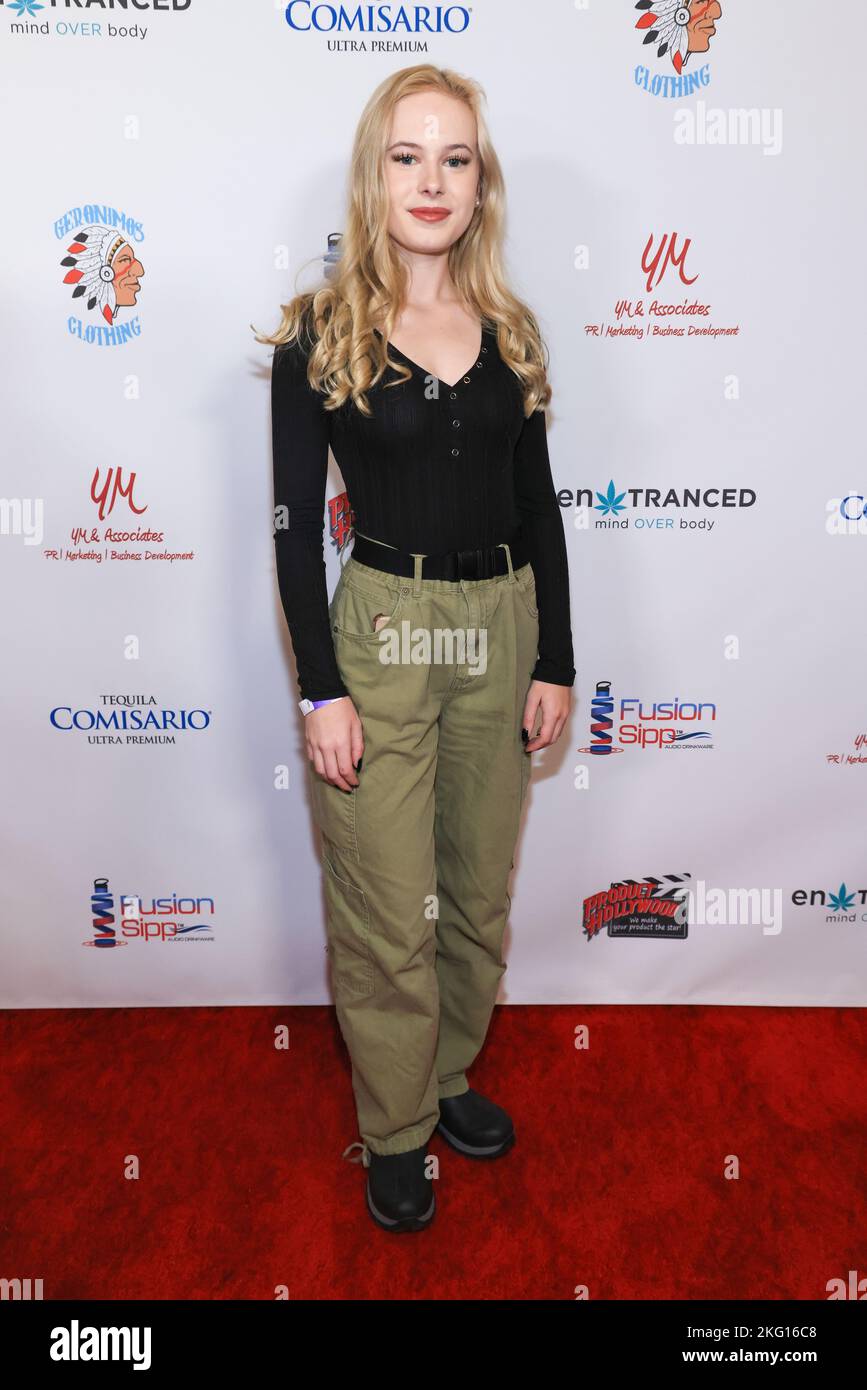 Los Angeles, California, USA. November 19th, 2022. Julia Culbert ...