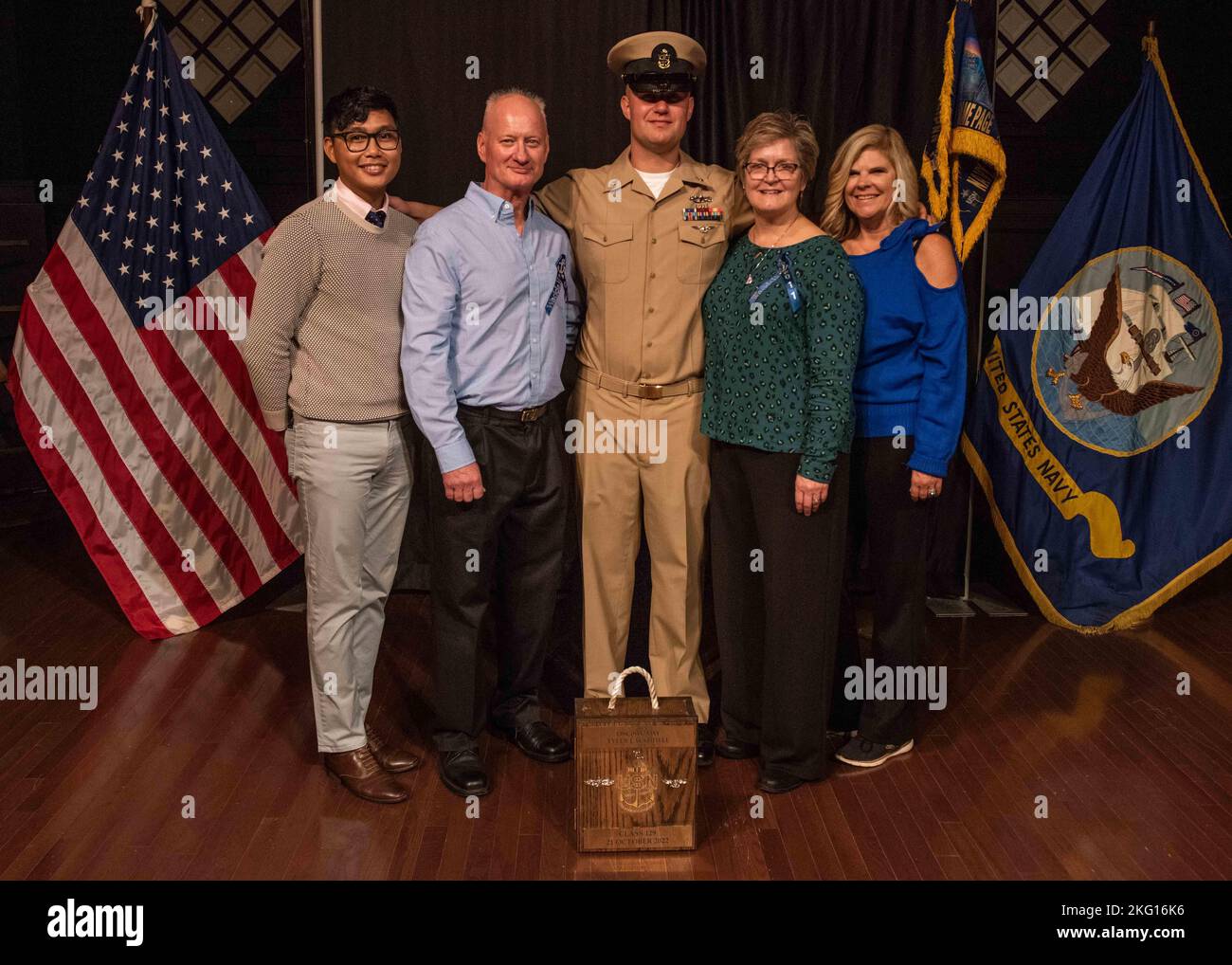 U.S. Navy Chief Operations Specialist Tyler Waddell, from Center City ...