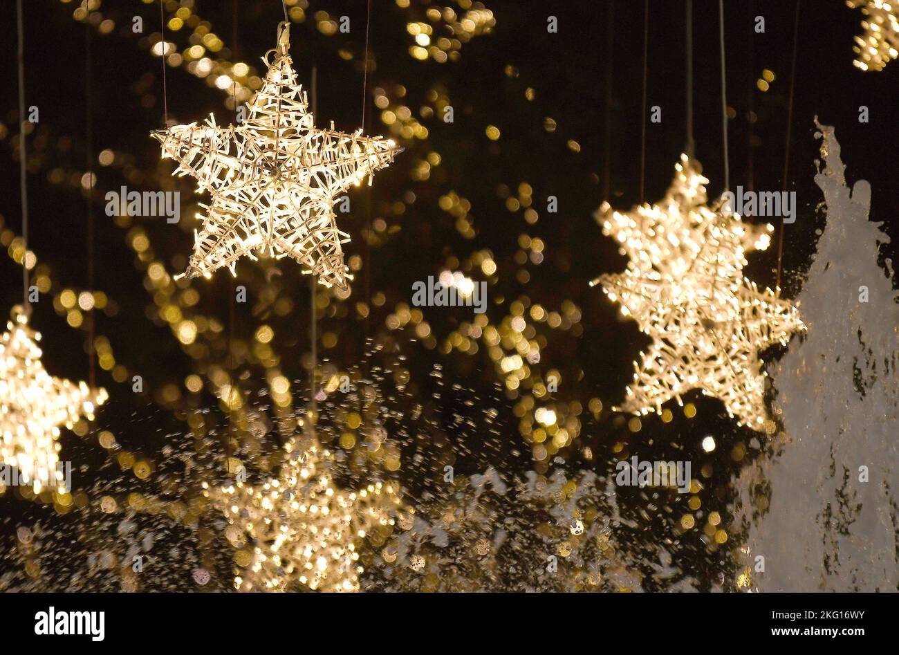 Palma, Mallorca, Spain, 20th November 2022. Christmas illumination at ...