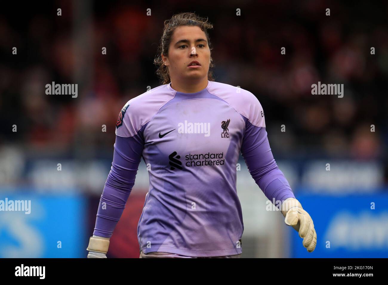 Eartha Cumings of Liverpool Women during Barclays Women's Super League ...