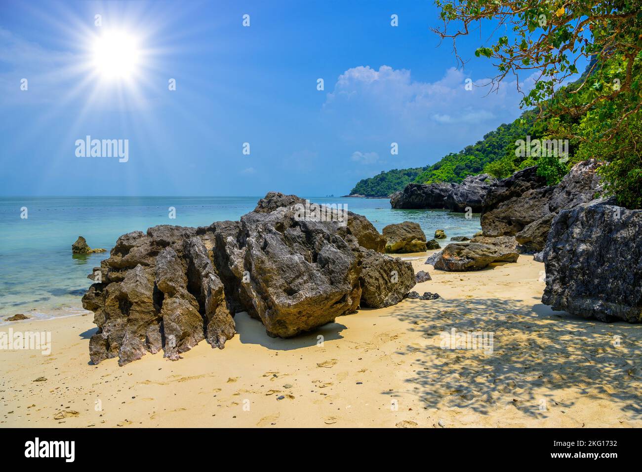 Koh Phaluai, Mu Ko Ang Thong National Park, Gulf of Thailand, Siam ...