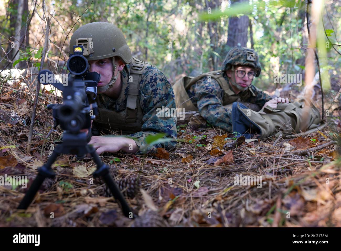 U.S. Marine Corps Lance Cpl. Hunter McFadden and Pfc. Jacob Ingrassia ...