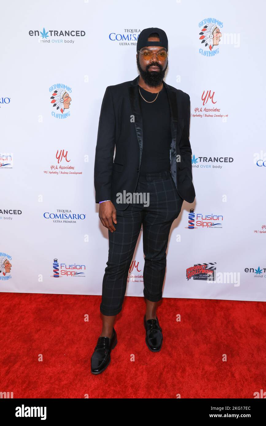 Los Angeles, California, USA. November 19th, 2022. Elton Qualls-Harris ...