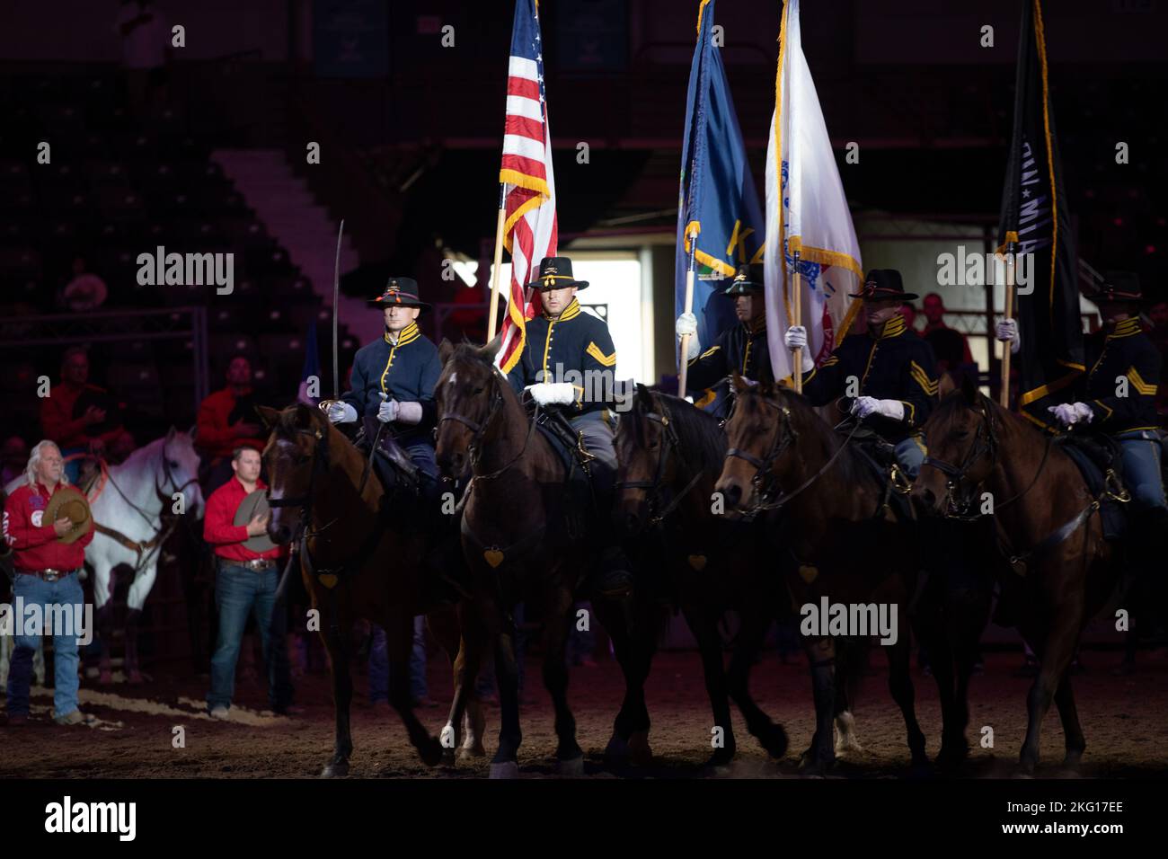 The 1st Infantry Division Commanding General’s Mounted Color Guard ...
