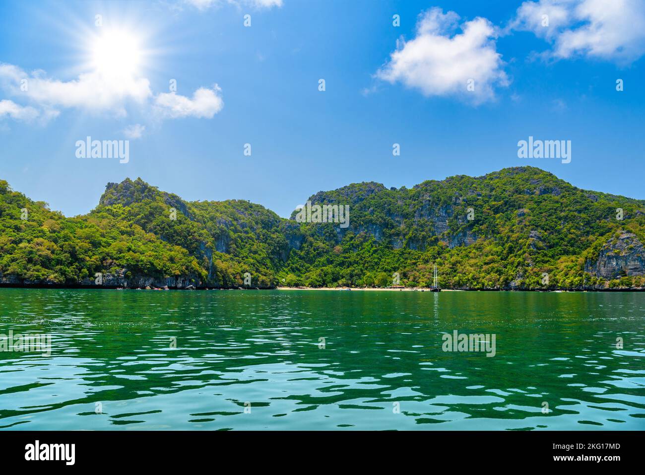 Koh Phaluai, Mu Ko Ang Thong National Park, Gulf of Thailand, Siam ...