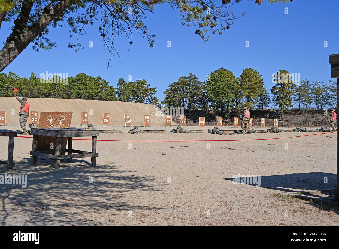 The 101st SC Battalions were on the Fort Dix Range Complex on Range 20 ...