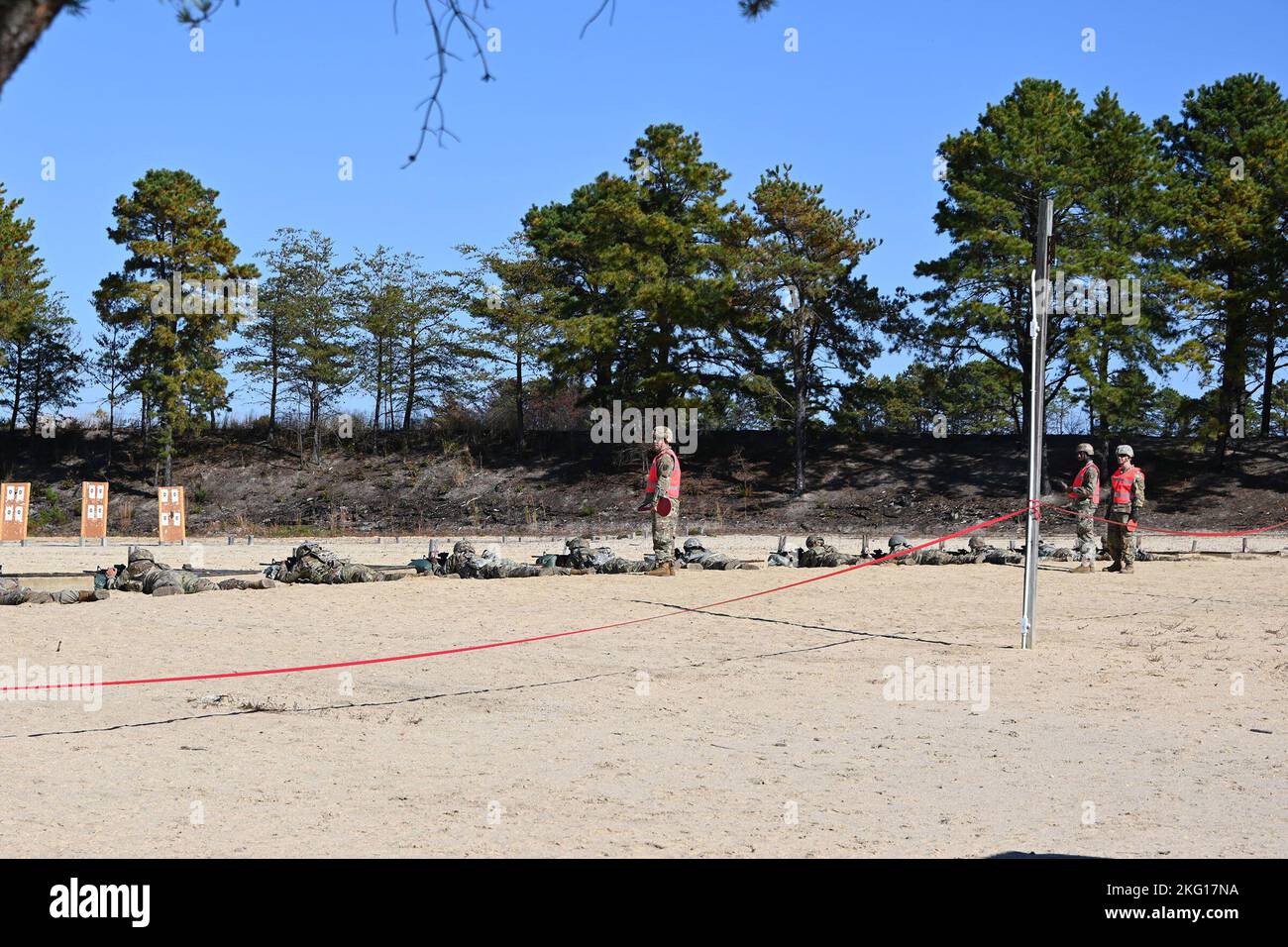 The 101st SC Battalions were on the Fort Dix Range Complex on Range 20 ...