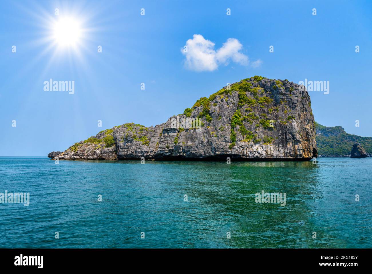 Mu Ko Ang Thong National Park, Gulf of Thailand, Siam, colorful rocky ...
