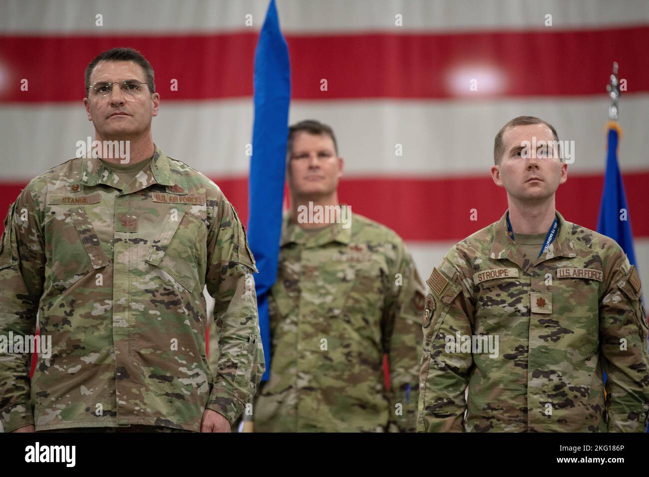 U.S. Air Force Col. Joseph Stangl, commander of the 48th Maintenance ...