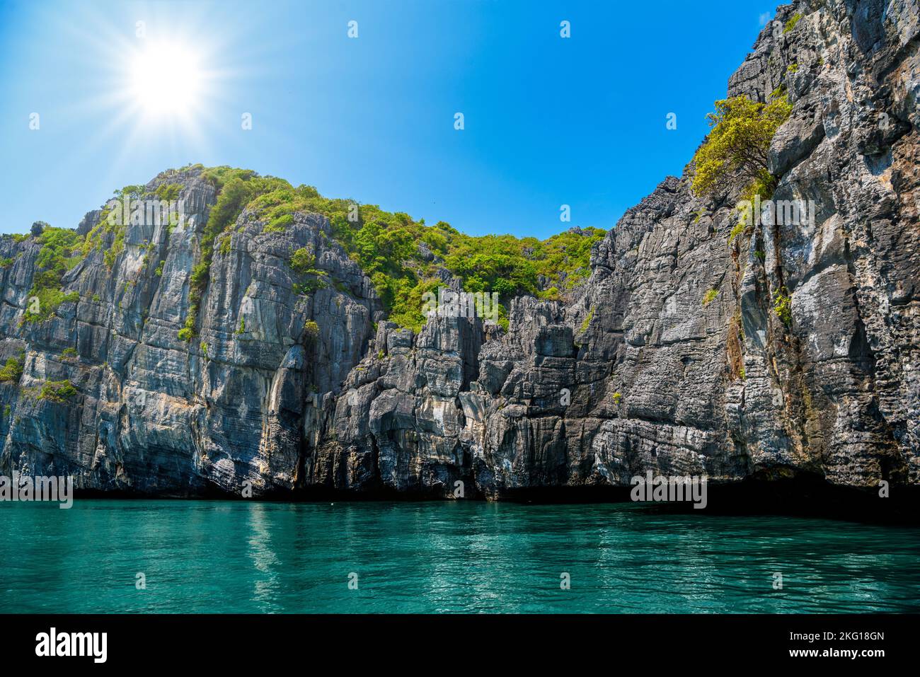 Mu Ko Ang Thong National Park, Gulf of Thailand, Siam, colorful rocky ...