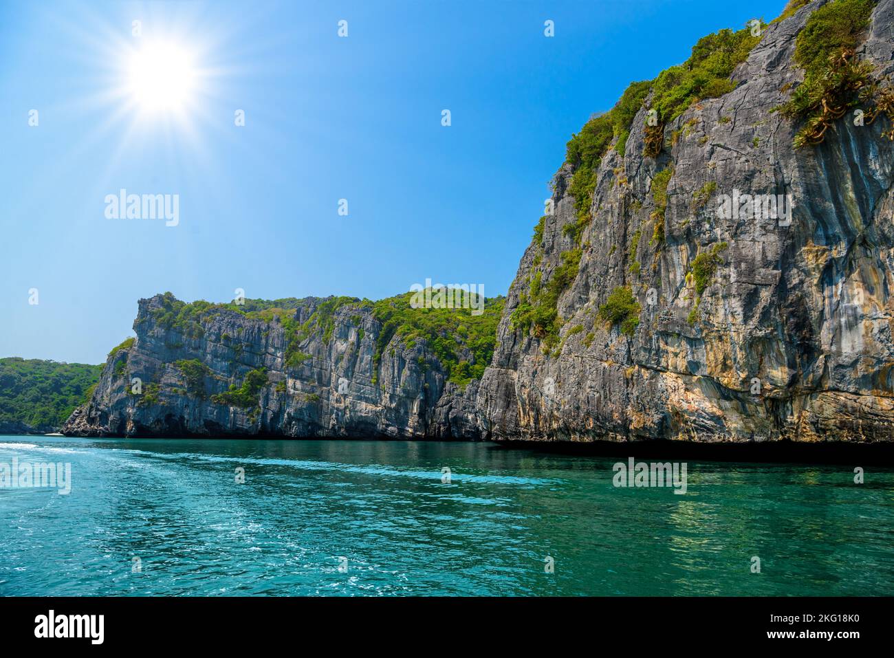 Mu Ko Ang Thong National Park, Gulf of Thailand, Siam, colorful rocky ...