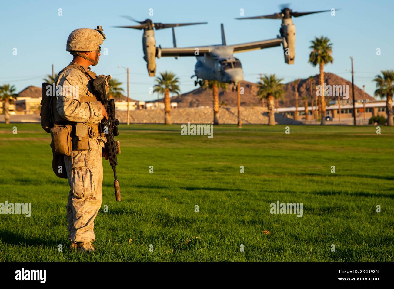 U.S. Marine Corps Lance Cpl. Luis Martinez from Houston, Texas, a ...