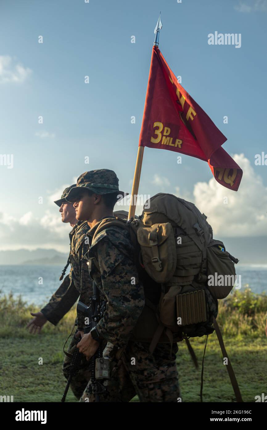 U.S. Marine Corps Lance Cpl. Luis Reyes, an administrative specialist ...