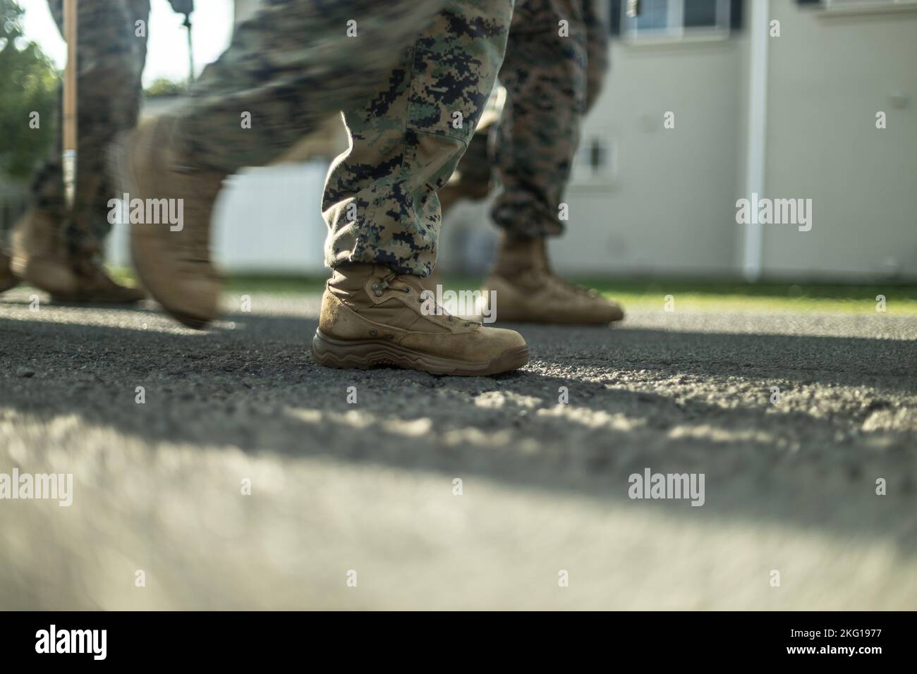 U.S. Marines with 3d Marine Littoral Regiment Headquarters, 3d Marine ...