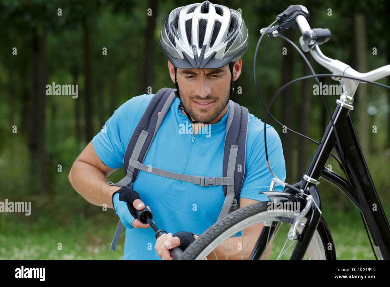 Bike rim damage hi-res stock photography and images - Alamy