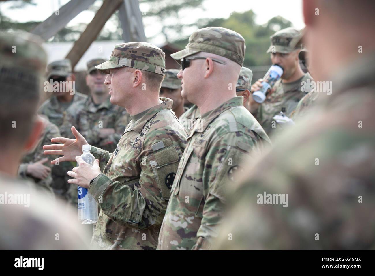 U.S. Army Soldiers from Operations Group (OPSGRP), National Training ...